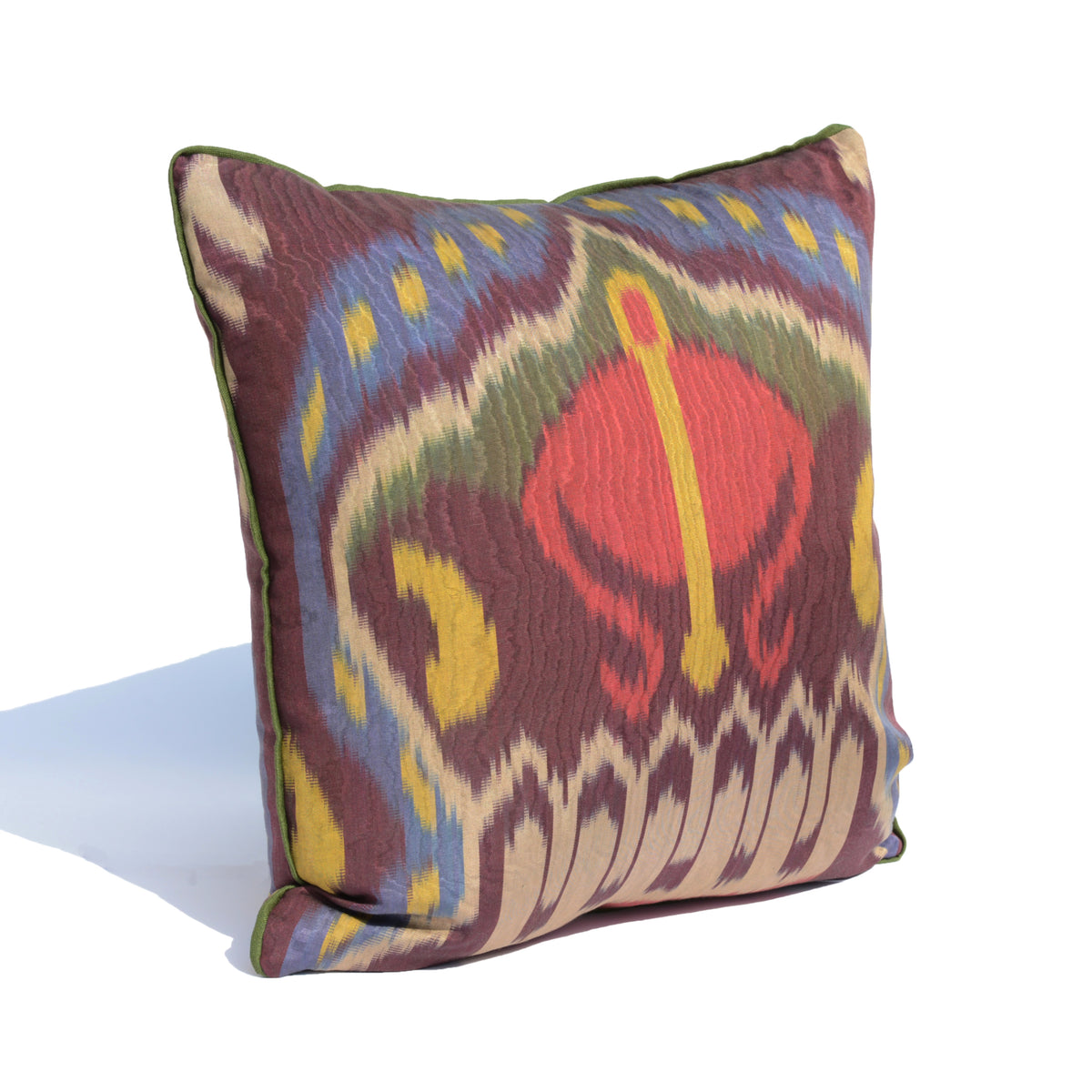 Ikat Collection: Kushaan. Authentic Silk Ikat Cushions