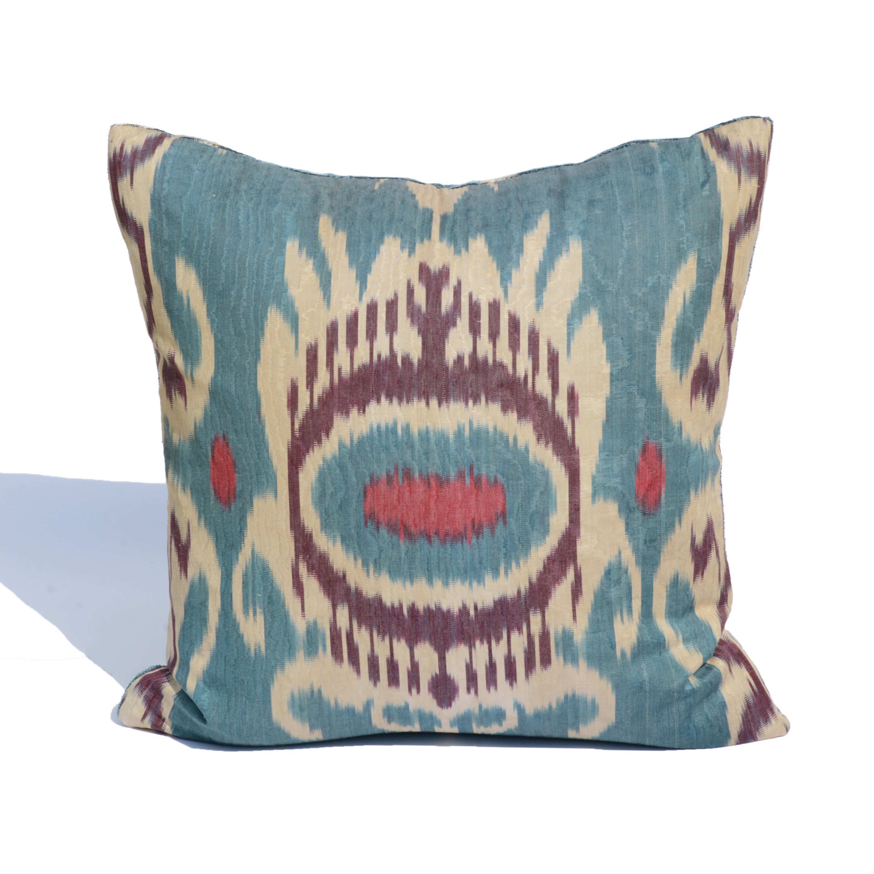 Ikat Collection: Kushaan. Authentic Silk Ikat Cushions